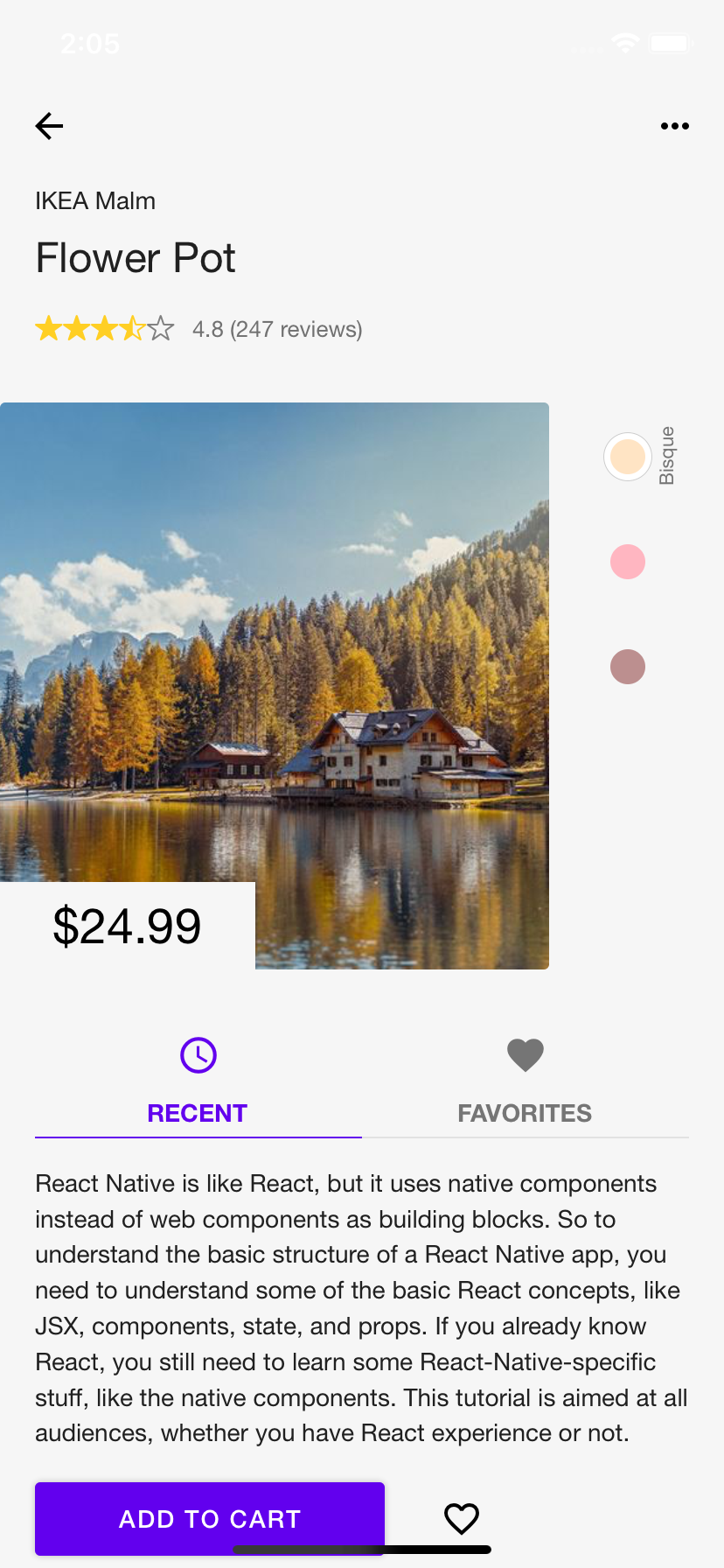 ReactXS - UIKit for Material Design 2.0 by React Native by InspireUI